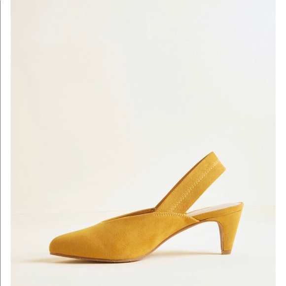 Modcloth | Shoes | Modcloth Bc Footwear Added Interest Slingback Heel ...